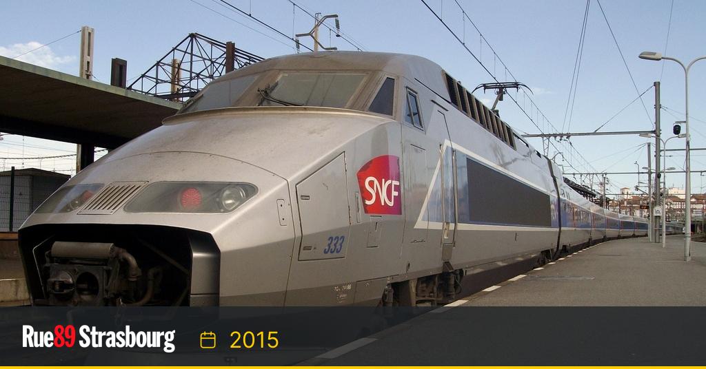 Les TGV partiront plus tard de Strasbourg en 2016