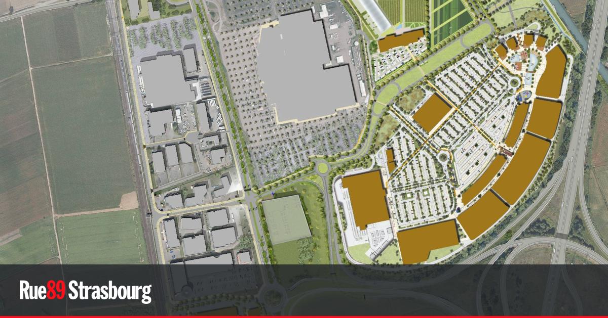 Au nord, Strasbourg espère gommer l'hideuse zone commerciale