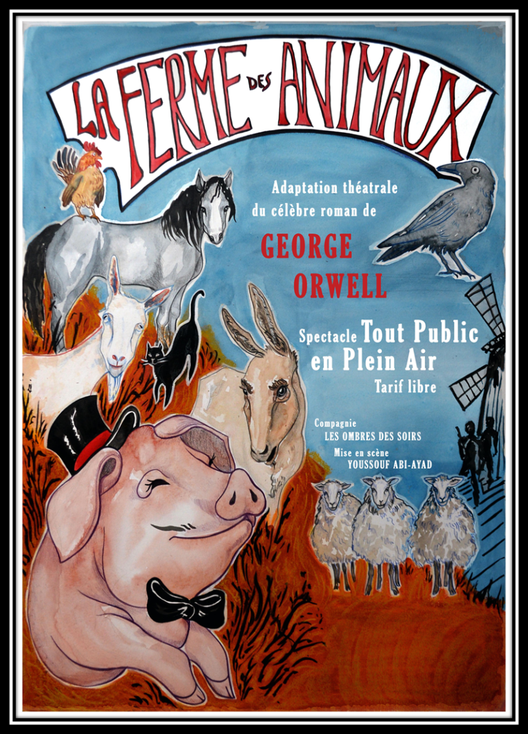 "La Ferme des Animaux" réinventé en théâtre itinérant