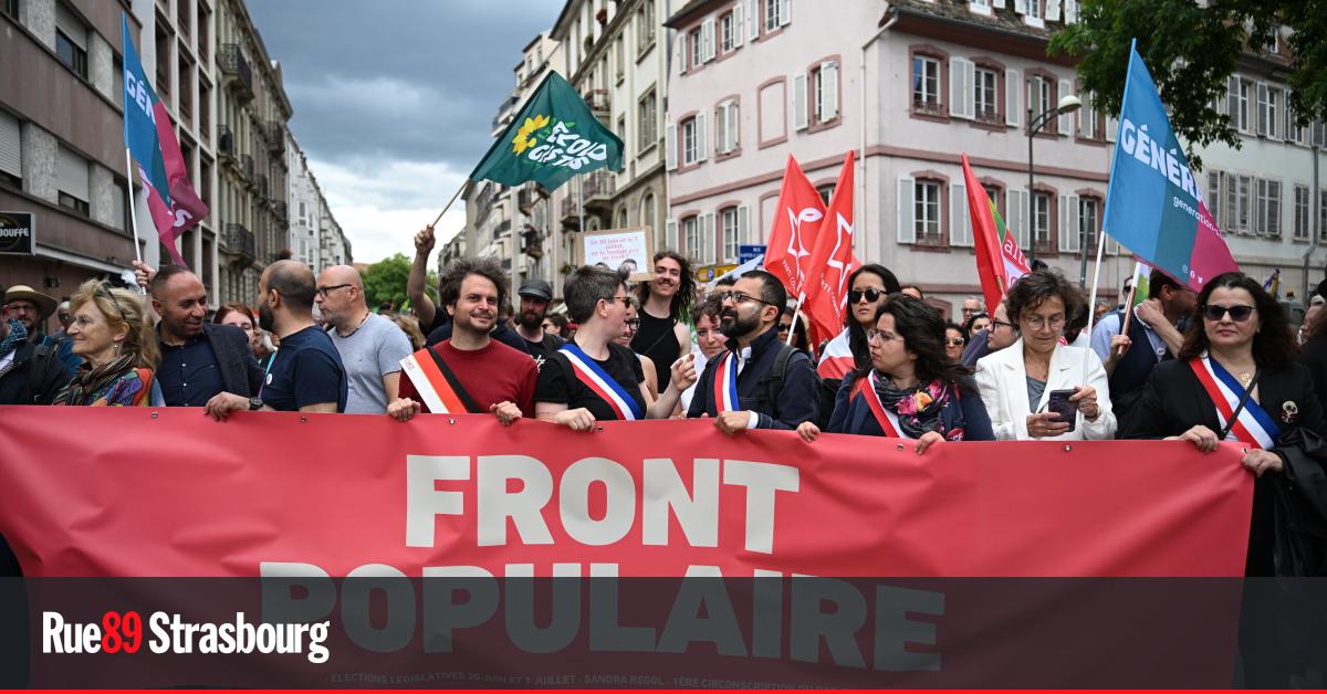 À Strasbourg, le Nouveau Front populaire propulsé par une forte mobilisation