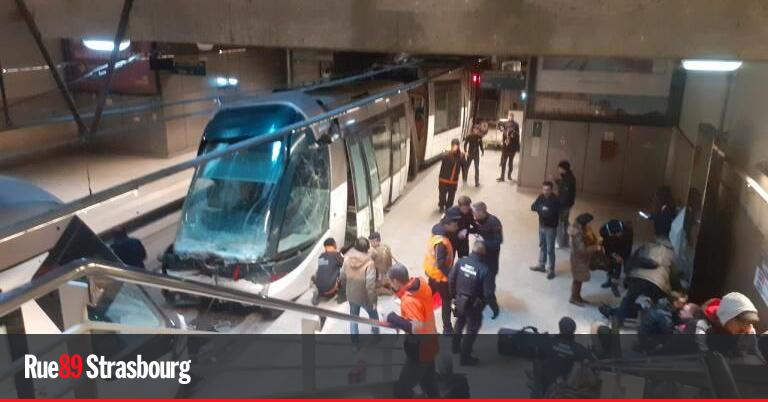 Plus de 50 blessés après la collision de deux trams à la gare de Strasbourg