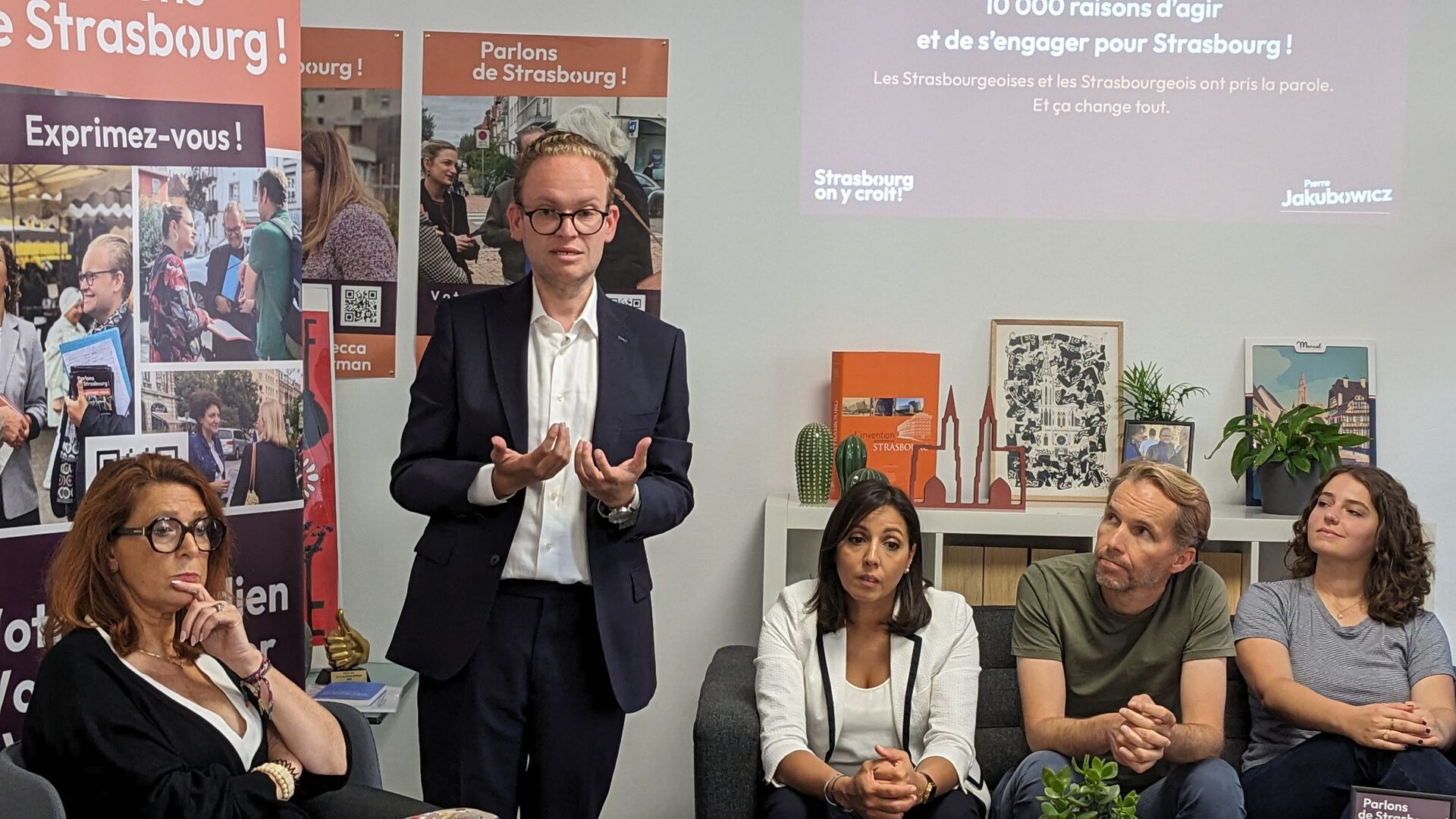 Pierre Jakubowicz trouve que les Strasbourgeois pensent comme lui